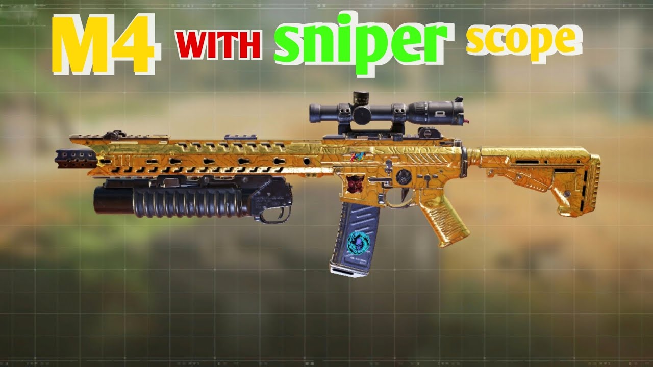 Unlock the Ultimate Long-Range Power: M4 Sniper Scope call of duty ...