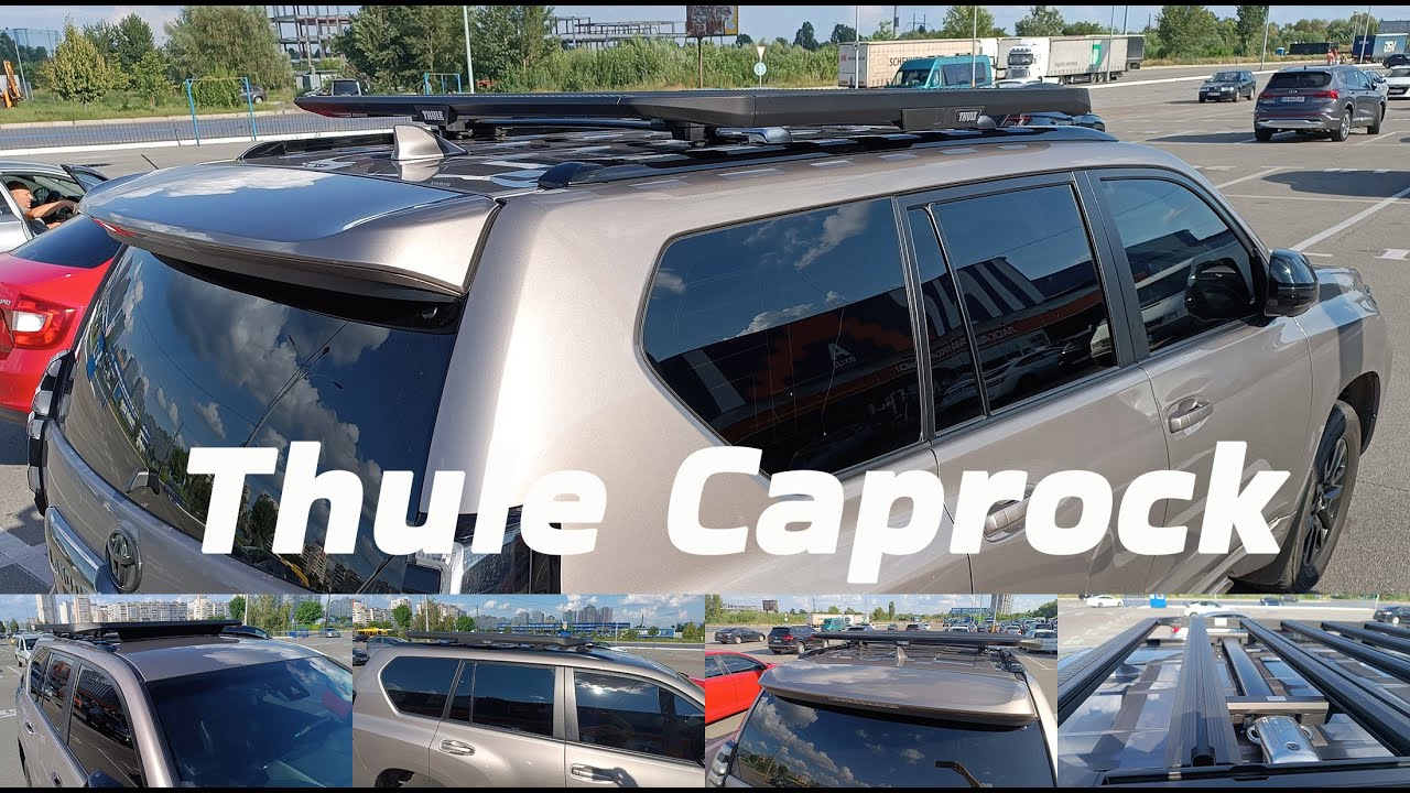 Roof platform Thule Caprock Platform - YouTube