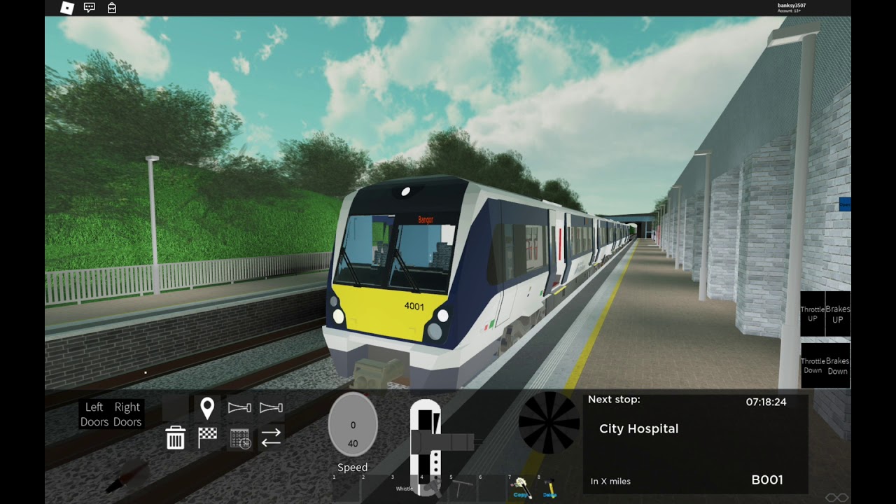 NIR 4001 Moira to Bangor Express (Roblox Game) - YouTube