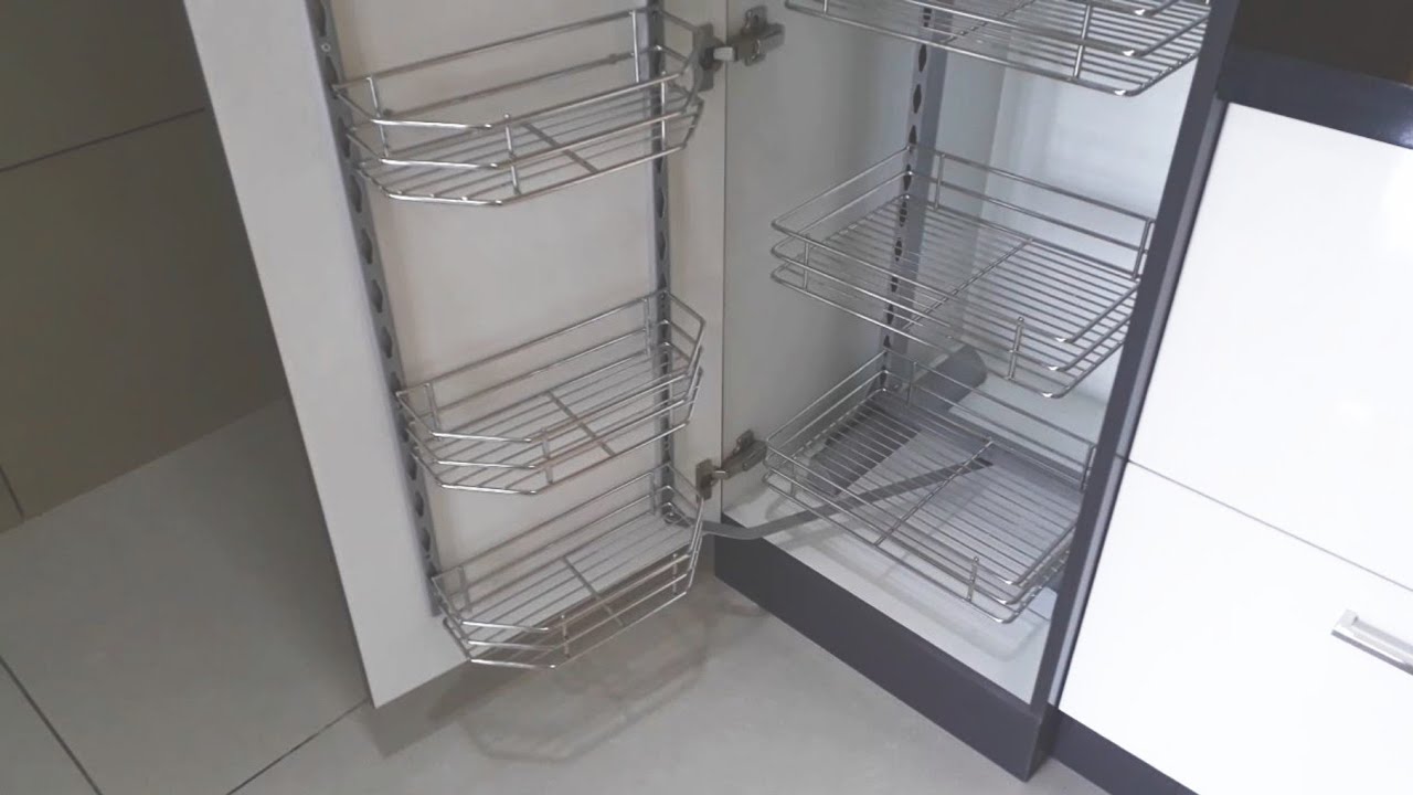 pantry unit in modular kitchen - YouTube