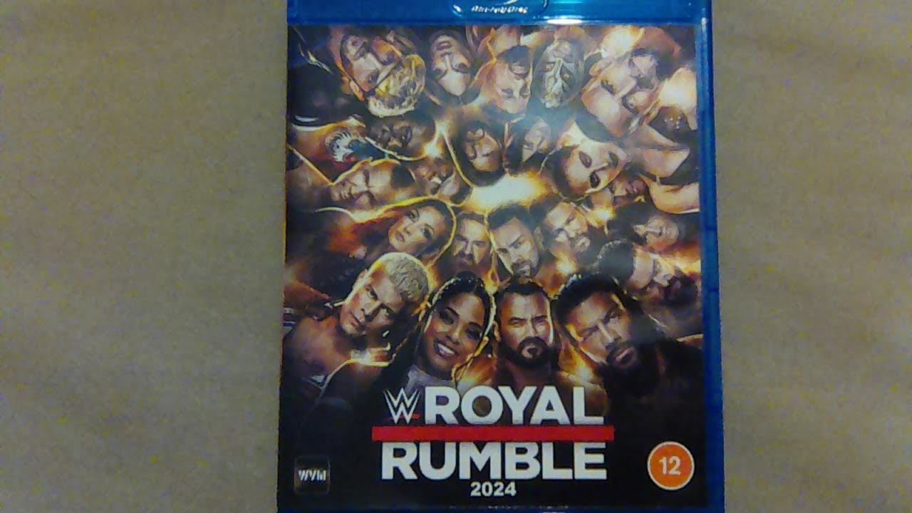 WWE Royal Rumble 2024 Custom Blu Ray Pickup - YouTube