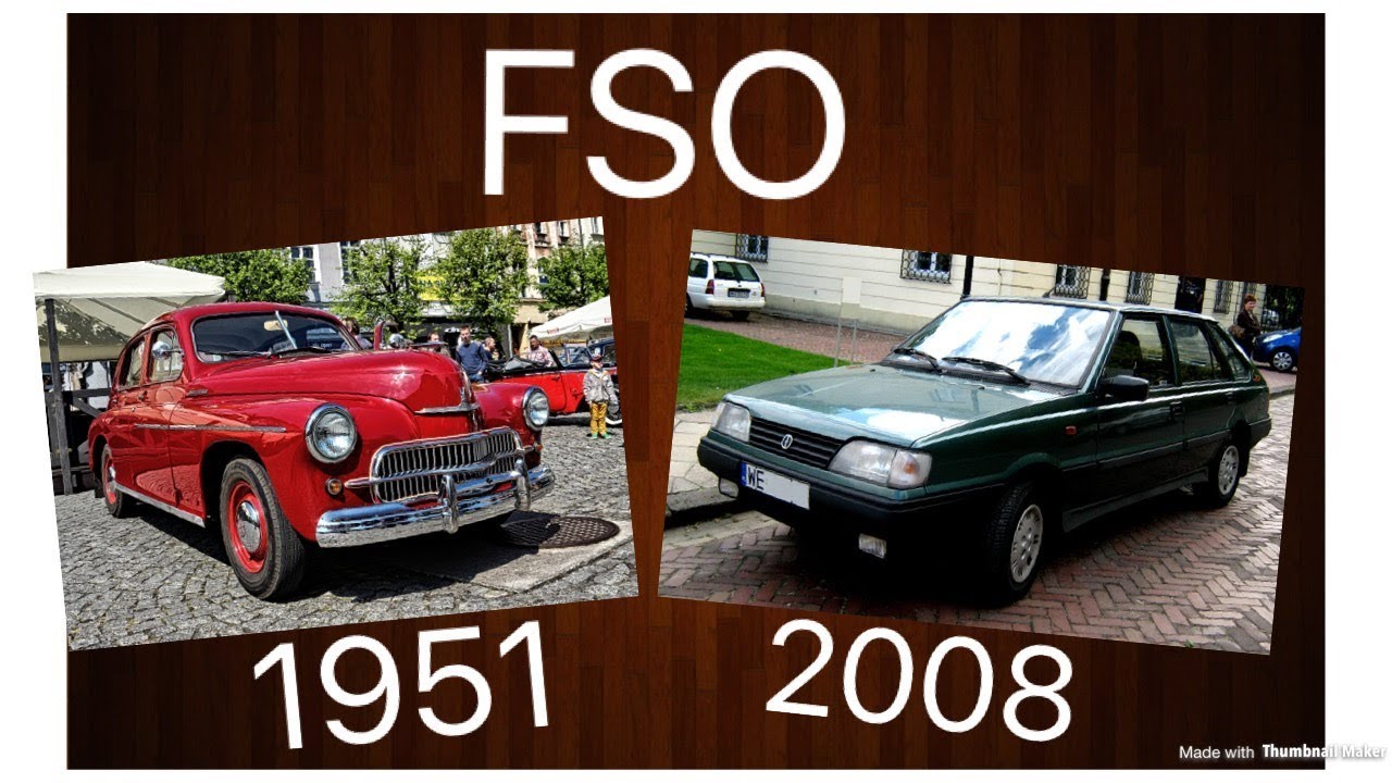 FSO Evolution (1951 - 2008) - YouTube