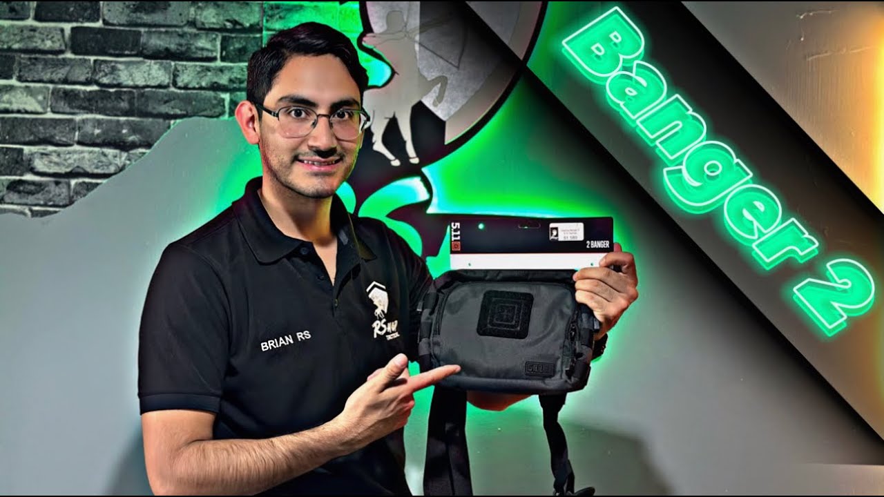 RShop Tactical - La mochila táctica compacta mas vendida BANGER 2 de 5.11 Tactical. - YouTube