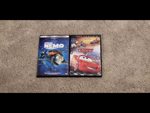 Finding Nemo and Cars Teaser with 2003/2006 DVD