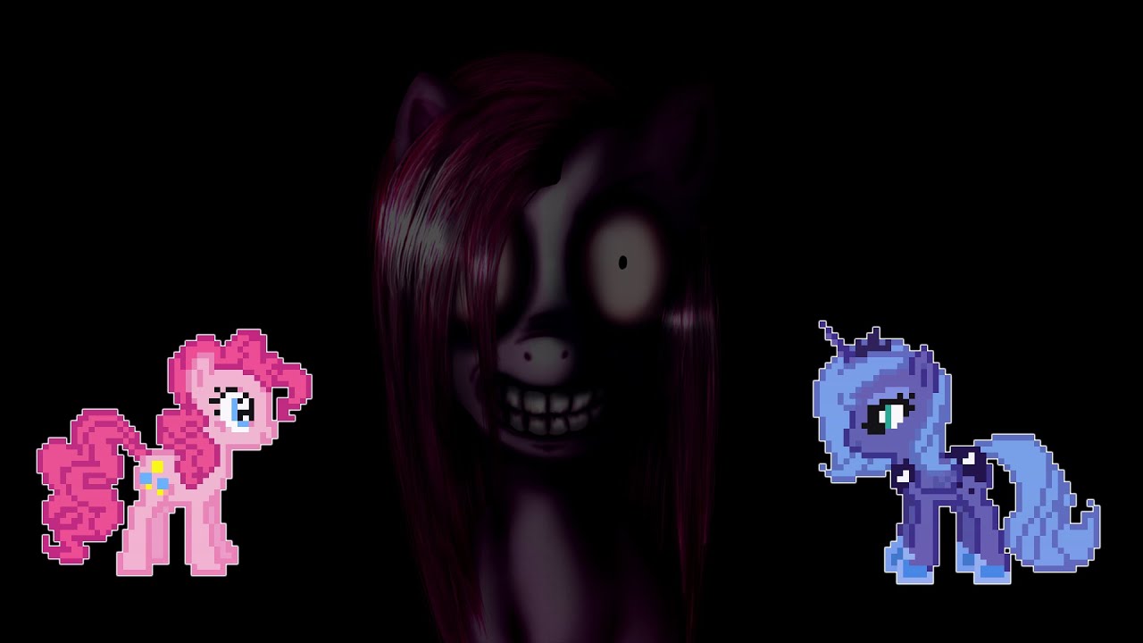 LunaFun.exe (A My Little Pony Creepypasta Game) - YouTube