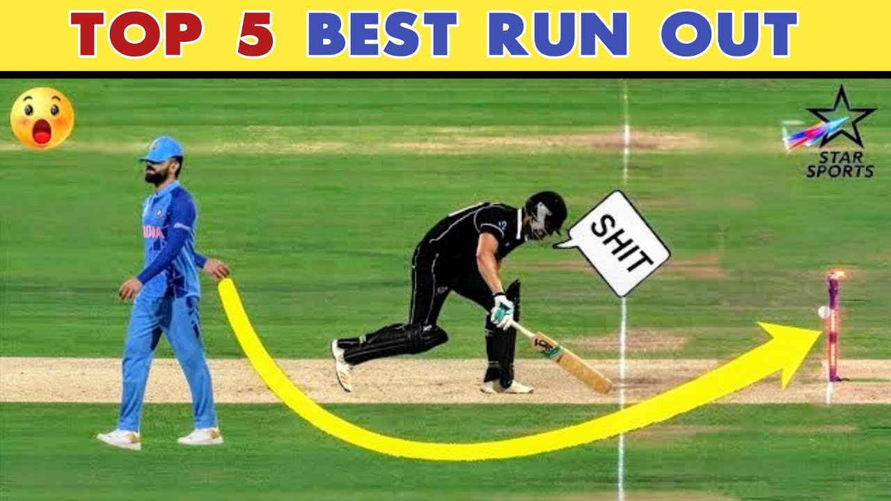 Top 5 Best Run Out by Indian Players । Run out in cricket। - YouTube