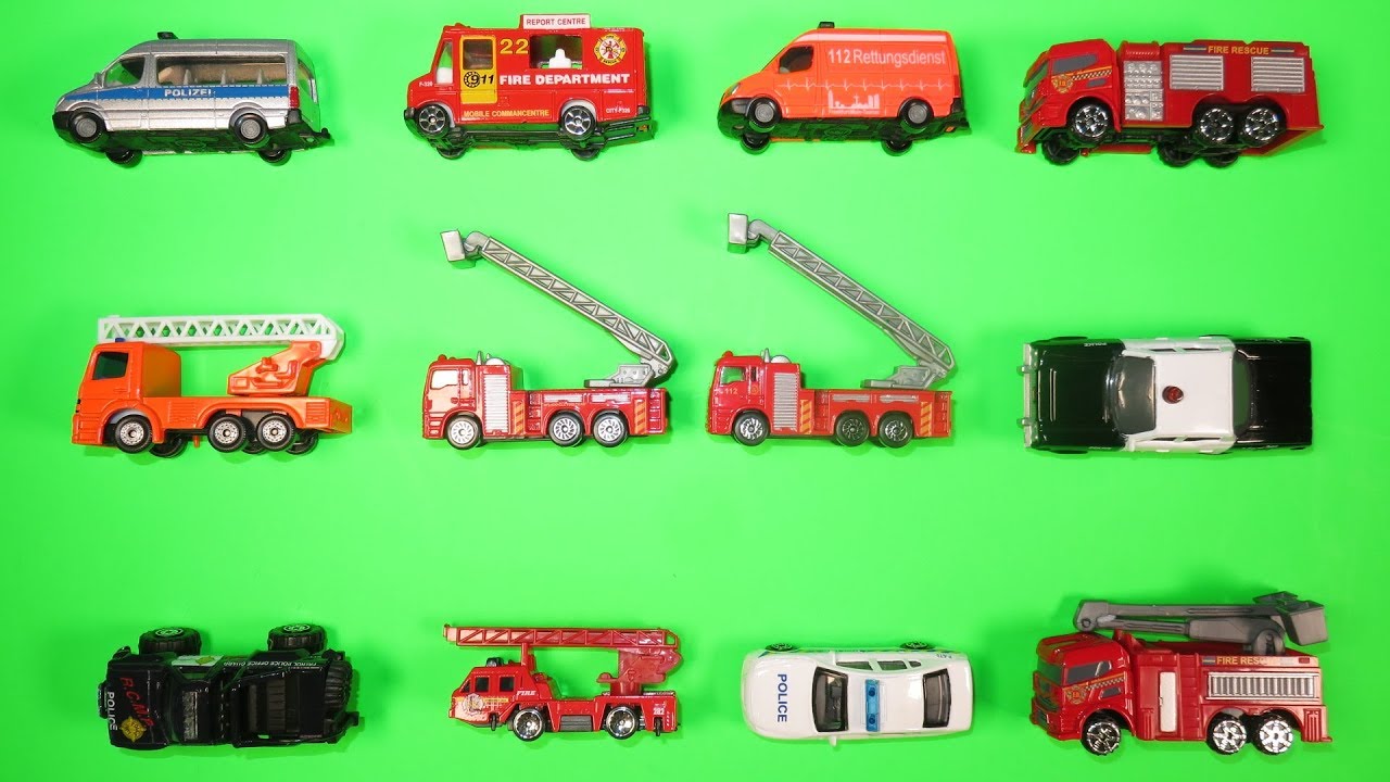 Best Learning Fire Trucks, Top 12 Fire Engines for Kids - YouTube