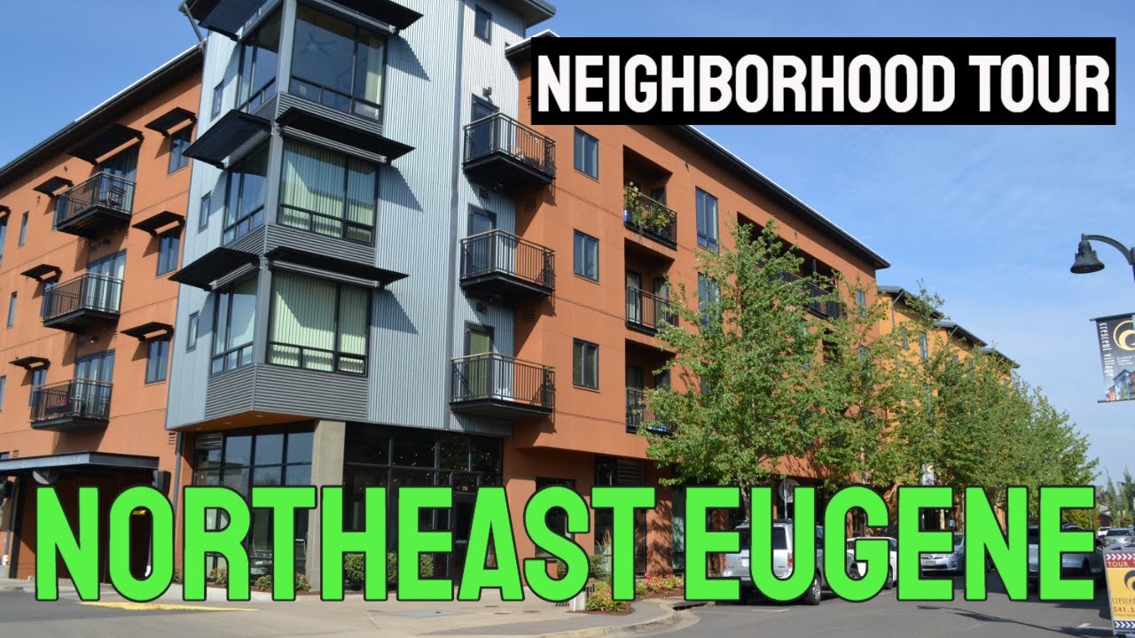 Living in Eugene, Oregon | Northeast Area Neighborhood Tour - YouTube