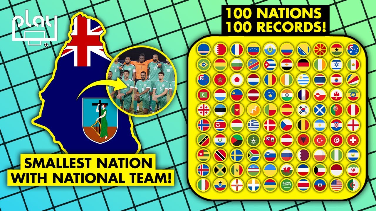 100 Nations – 100 Fascinating Football Records! - YouTube