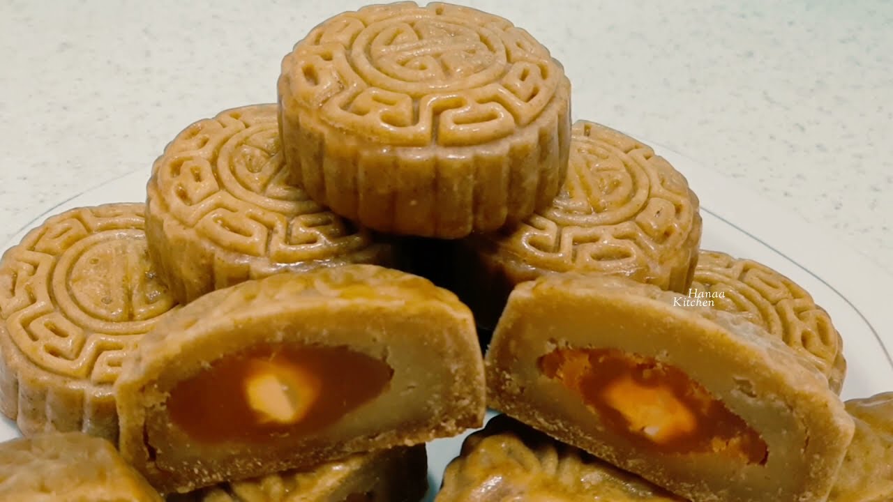 Resep Mooncake || Tong Ciu Pia Tausa || Kue Bulan Isi Kacang Hijau ...