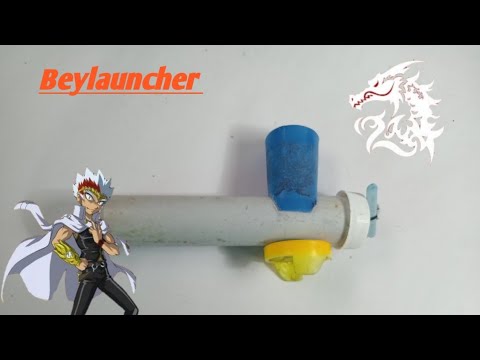 Rubber band string launcher | How to make rubber band beylauncher for ...