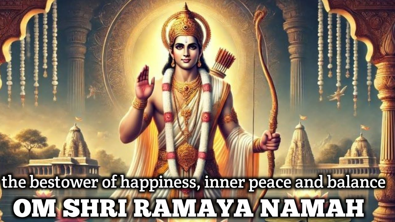 Om Shri Ramaya Namaha 1008 Times | Sri Rama Mantra | Ram Mantra - YouTube