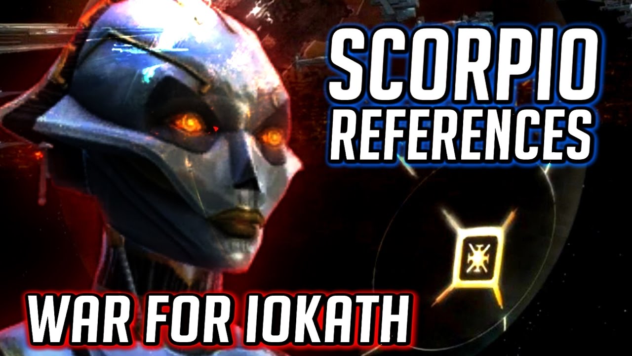 SWTOR Scorpio References in War for Iokath - YouTube