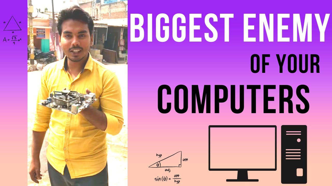 [ Dust ] Biggest Enemy of your Computers | Clean your PC Dust - YouTube