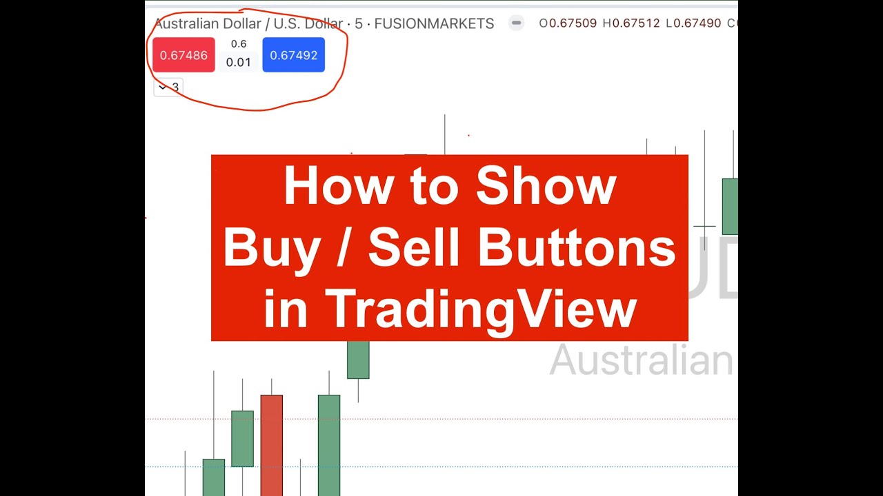 How to Show Buy Sell Button in TradingView - YouTube