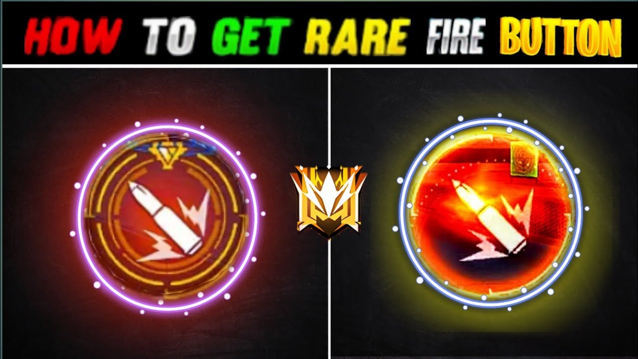 How To Get [ unique] Fire Button in Free Fire 😱 | [Red Fire Button] # ...