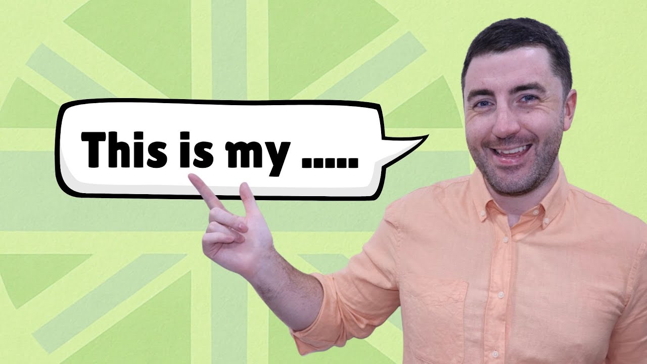 Easy English Grammar Practice: This is my... - YouTube