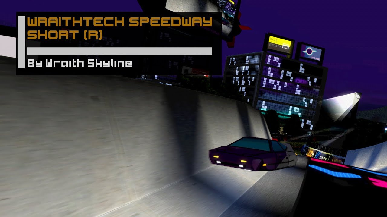 WraithTech Speedway Short (Reverse) | BallisticNG (Custom Track) - YouTube