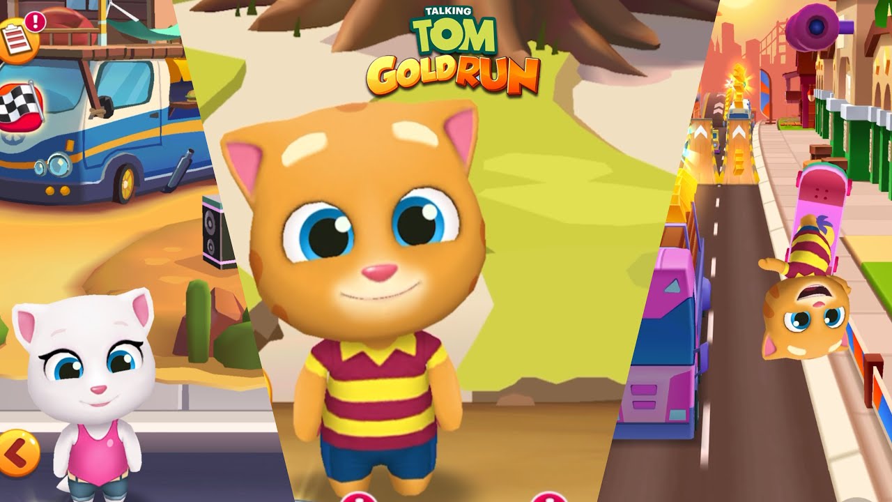 TALKING TOM GOLD RUN episode 1 ( gameplay ) #talkingtomgoldrun #games ...