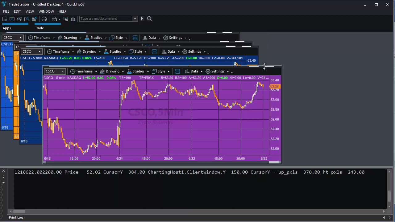 Quick-tip 57 | Find price where TradeStation chart clicked - YouTube