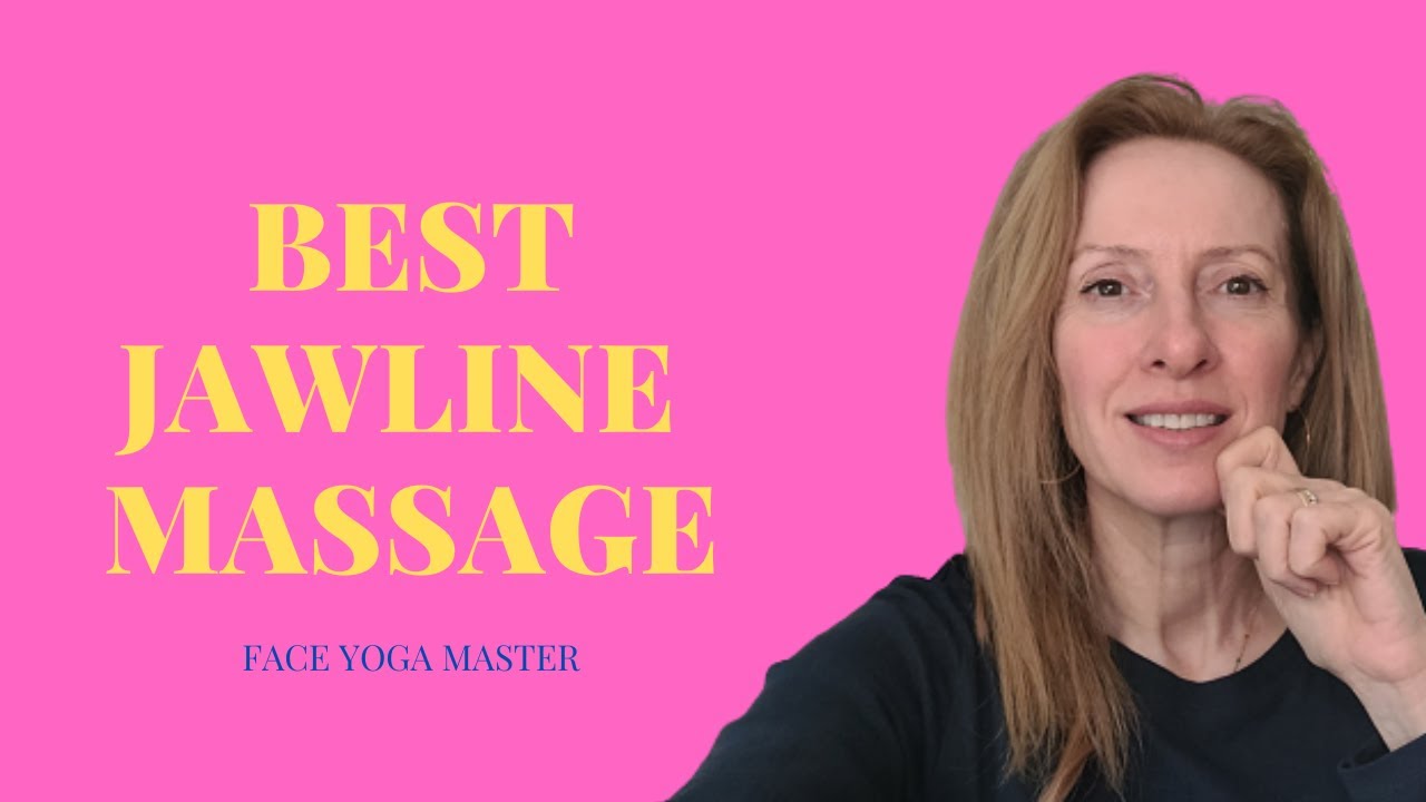 Best JAW MASSAGE EXERCISES for 5 Minutes A Day For Firmer Jawline - YouTube