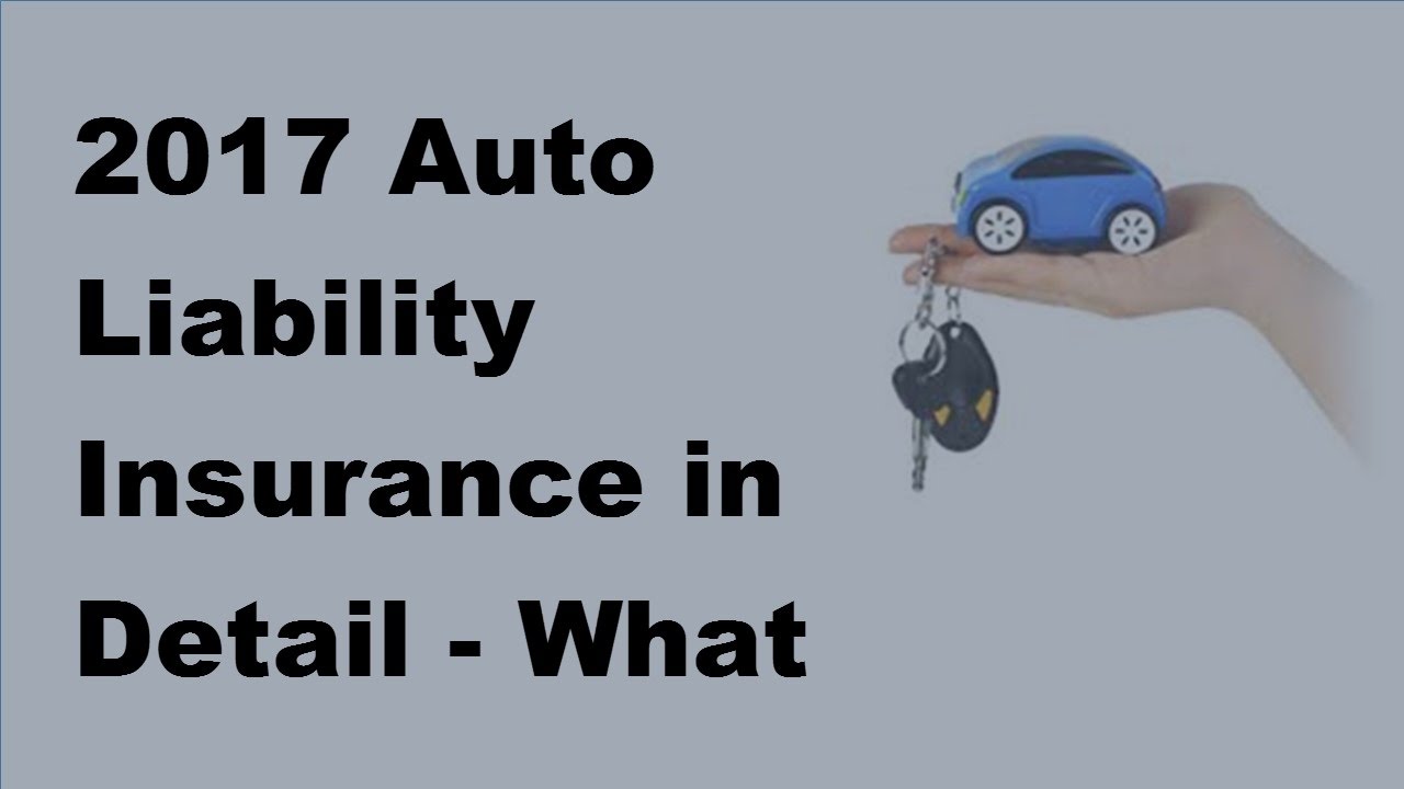 2017 Auto Liability Insurance in Detail | What Is Auto Liability ...