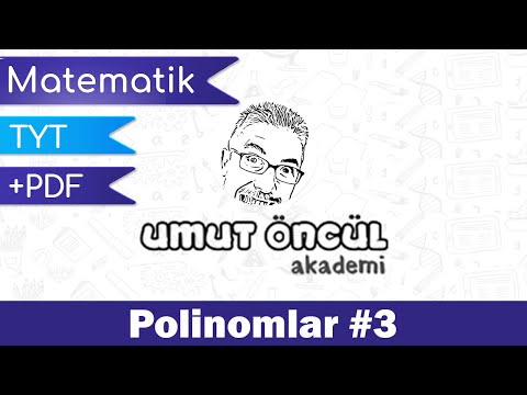 Matematik | TYT | Polinomlar #3 | +PDF