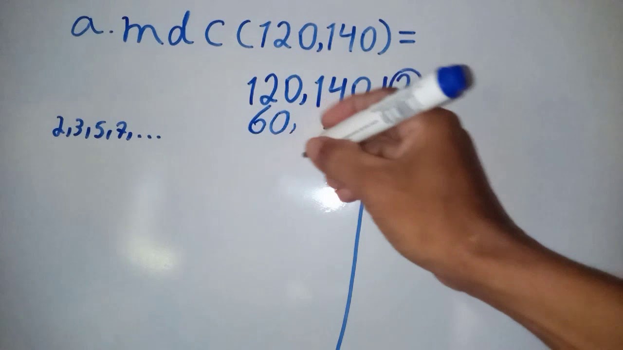 MÁXIMO DIVISOR COMUM _ MDC _ ASSIM É FÁCIL _ Aula 01 - YouTube