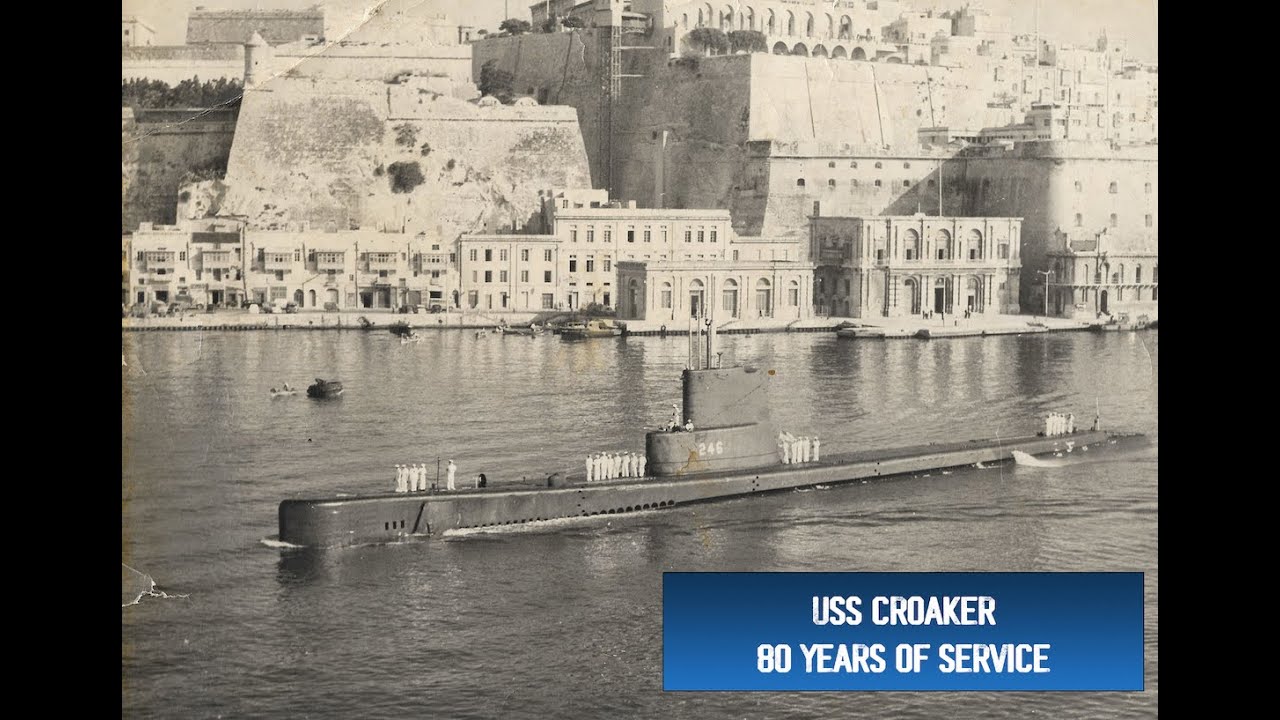 USS Croaker: 80 years of service - YouTube