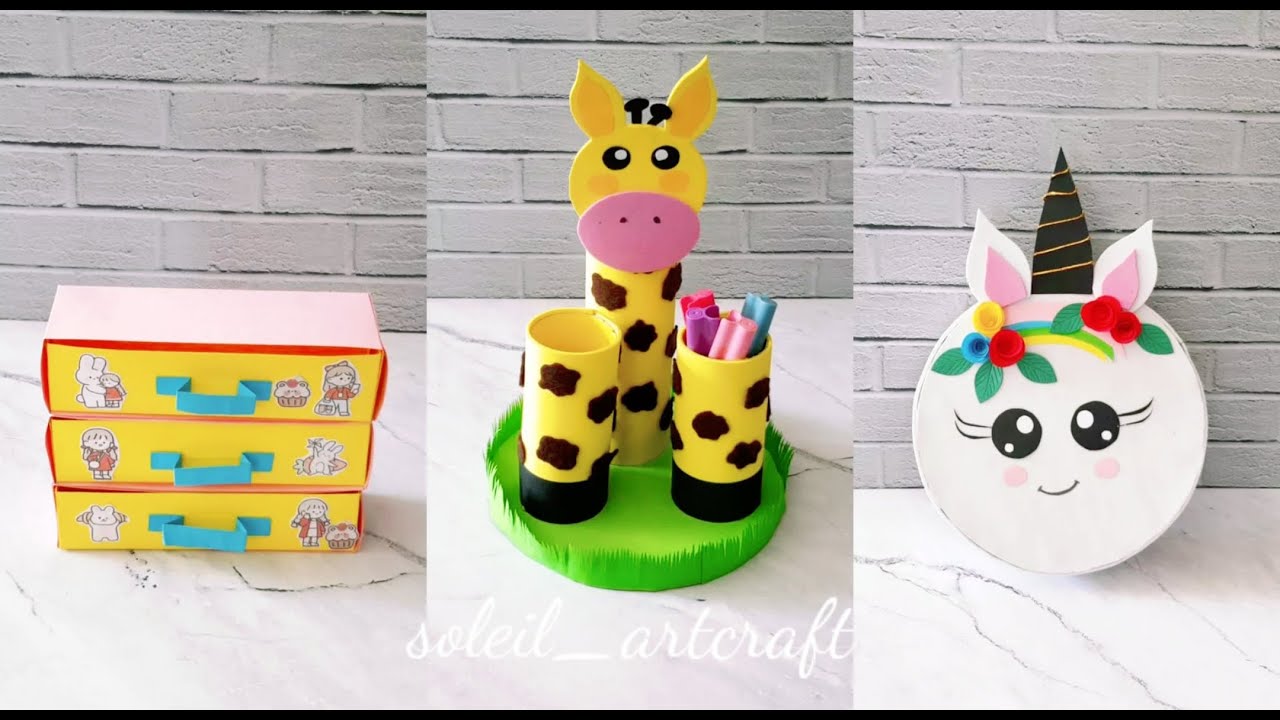IDE PERALATAN SEKOLAH MUDAH DAN LUCU/DIY PERALATAN SEKOLAH/DIY SCHOOL ...