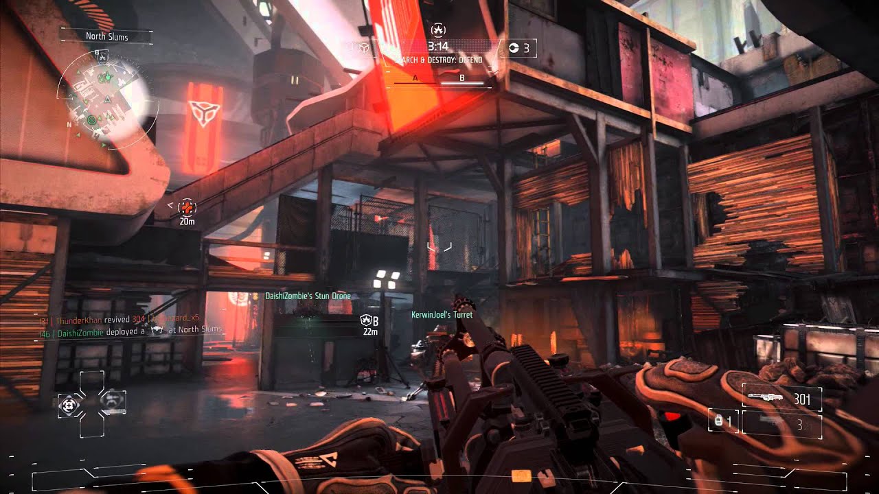 Killzone: Shadowfall - Extended Warzone The Slums Map Search & Destroy ...