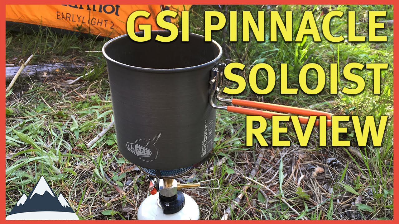 GSI Outdoors Pinnacle Soloist Cook Set - YouTube