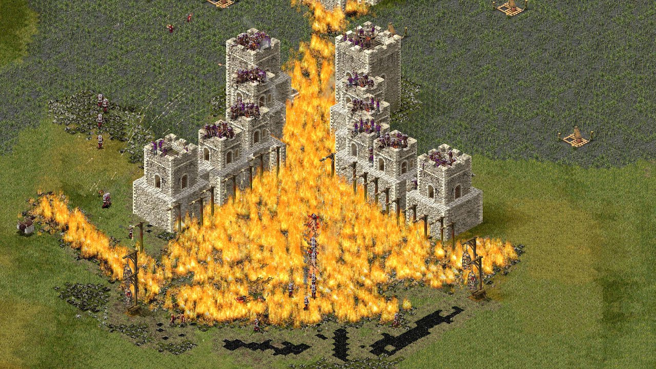 Stronghold 1 DE - 16. FIGHTING RETREAT (Very Hard) | Main Campaign ...