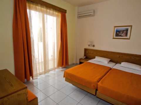 one bedroom apartment stella hotel pefkos rhodes greece - YouTube