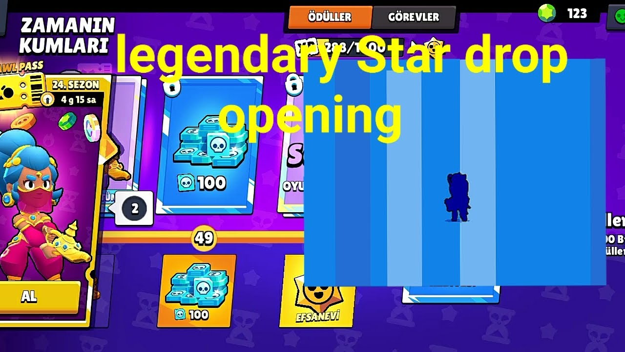 Legendary Star Drop Opening, BRAWL STARS - YouTube