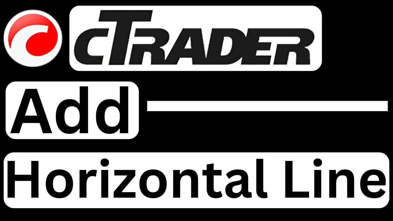 How to Add Horizontal Line in cTrader - Easy to Follow - YouTube