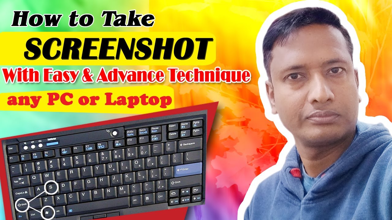How to Take Screenshot I How to take a screenshot with Advance ...