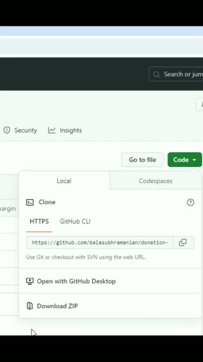 How to download source code zip file from GitHub #github #source #code ...