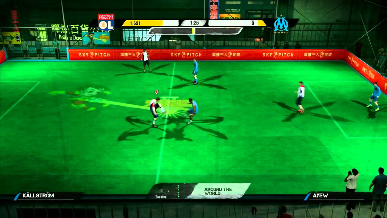 FIFA Street Freestyle Gameplay - YouTube