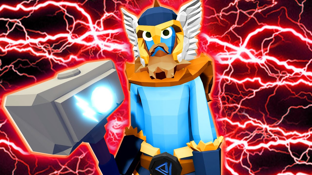 Red Lightning Thor Is Unstoppable - Totally Accurate Battle Simulator ...