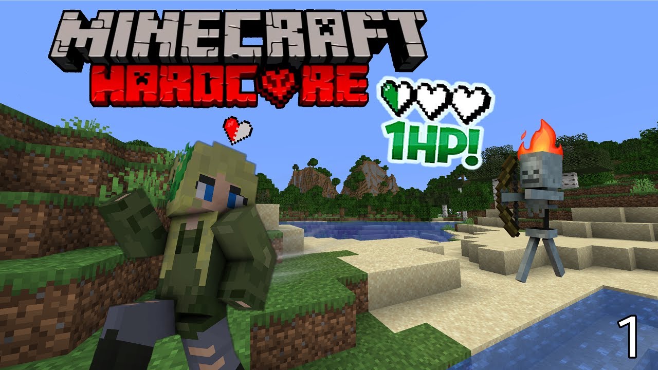 Minecraft Hardcore but if I take damage, the series is over - Minecraft ...