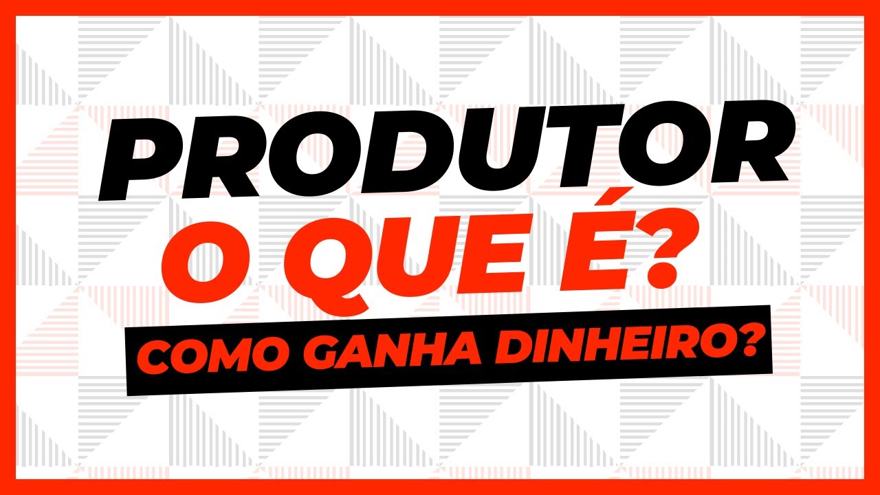 O QUE É PRODUTOR DIGITAL? COMO PRODUTOR GANHA DINHEIRO? - YouTube