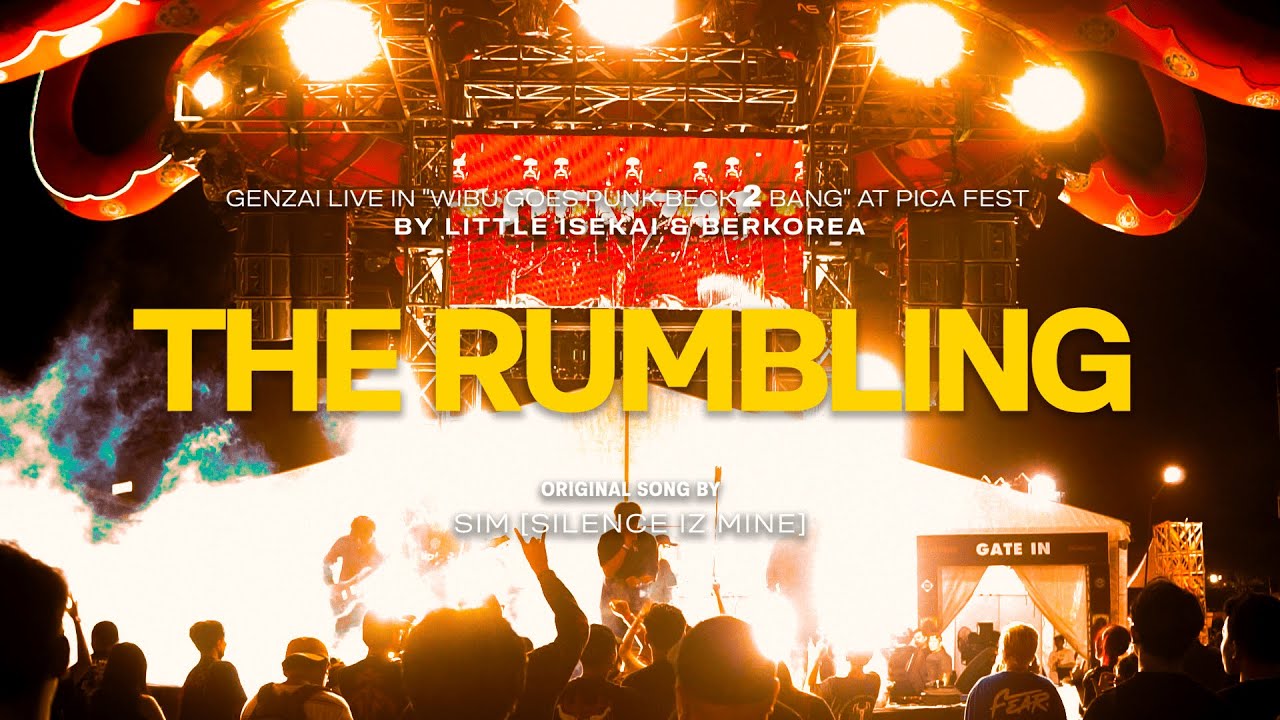 SiM - The Rumbling (Genzai Cover) | Live on PICA FEST 2025 DAY-3 - YouTube