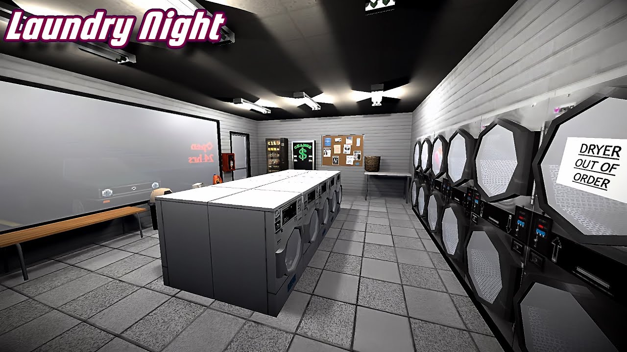 Laundry Night | Laundry with my New Ghost Friend - YouTube