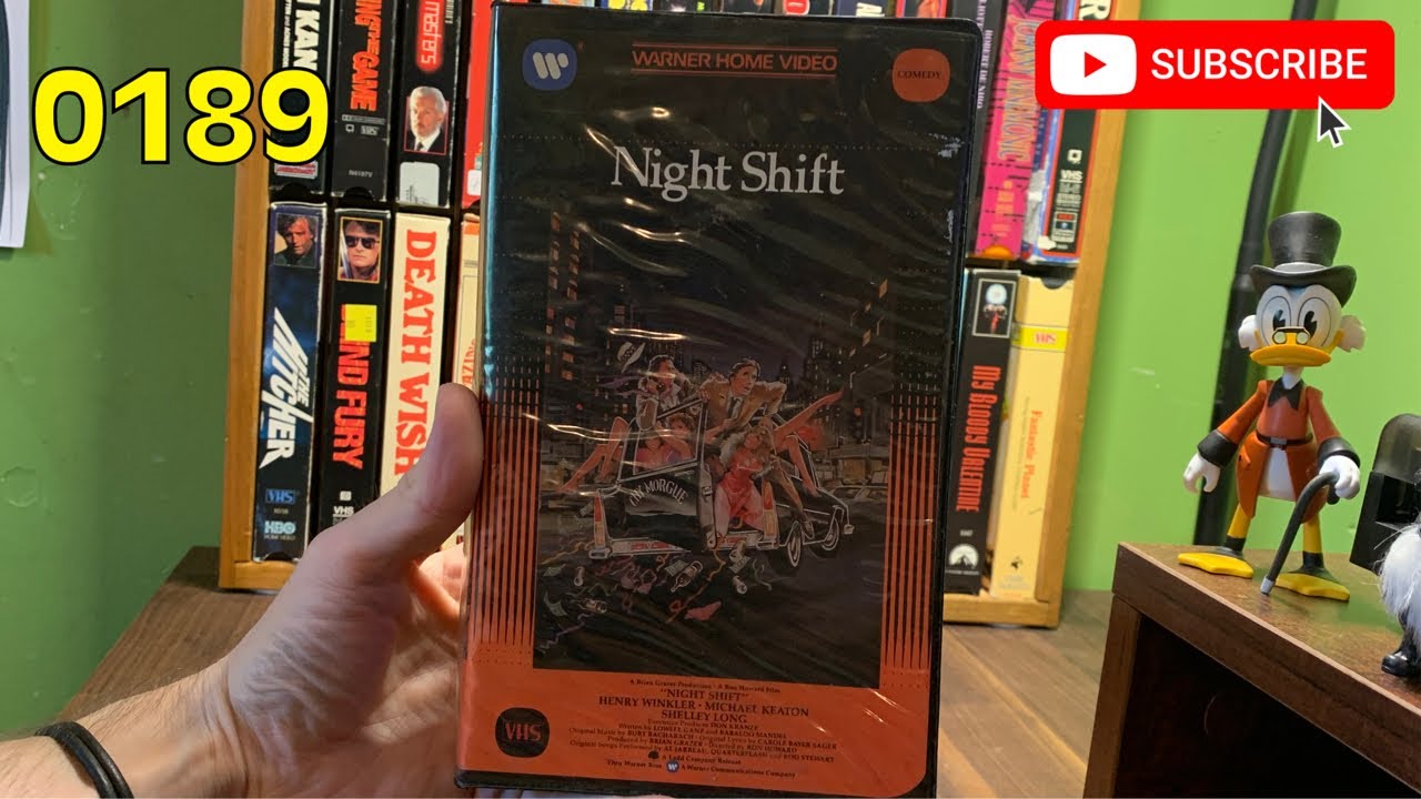 [0189] NIGHT SHIFT (1982) VHS [INSPECT] [#nightshift #nightshiftVHS ...