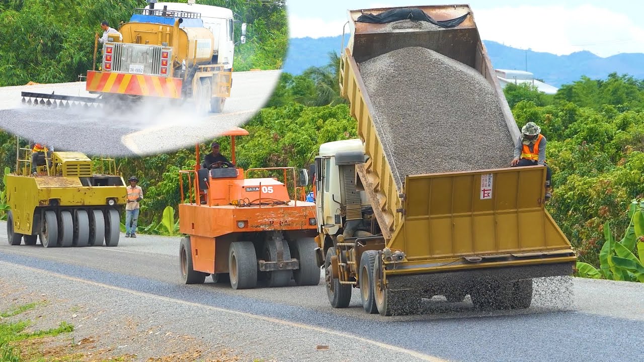 The Most Amazing Double Bituminous Surface Treatment Pavement Technique ...