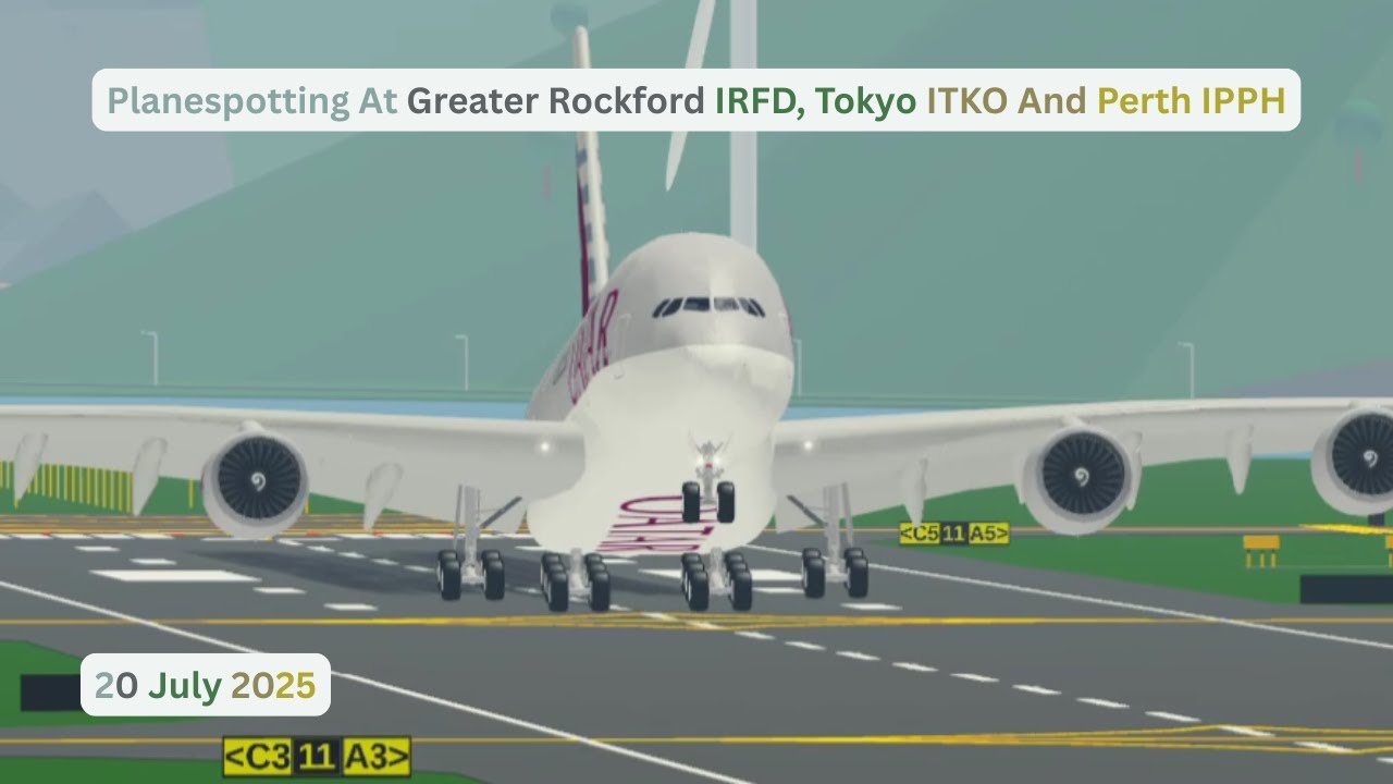 Planespotting At Greater Rockford IRFD, Tokyo ITKO And Perth IPPH 20 ...