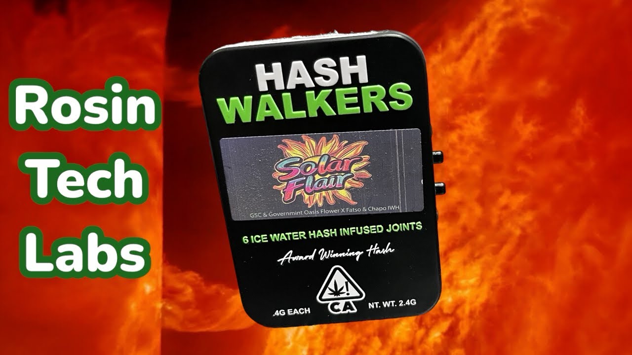 Reviewing: Rosin Tech Labs ‘Ice Water Hash Infused Pre Rolls | Strain ...