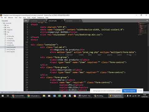 Proyecto Ventas PHP MySQL 2 - YouTube