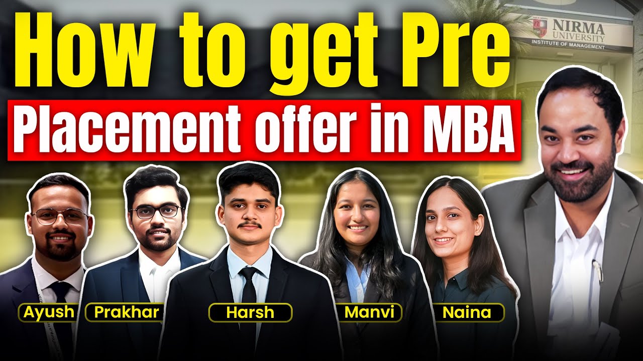 How to get Pre Placement offer in MBA ? How to crack Interview ? ft ...